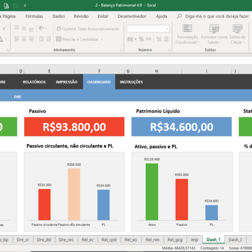 Planilha de Balanço Patrimonial em Excel - Planilhas Prontas Planilha de Balanço Patrimonial em Excel - Planilhas Prontas