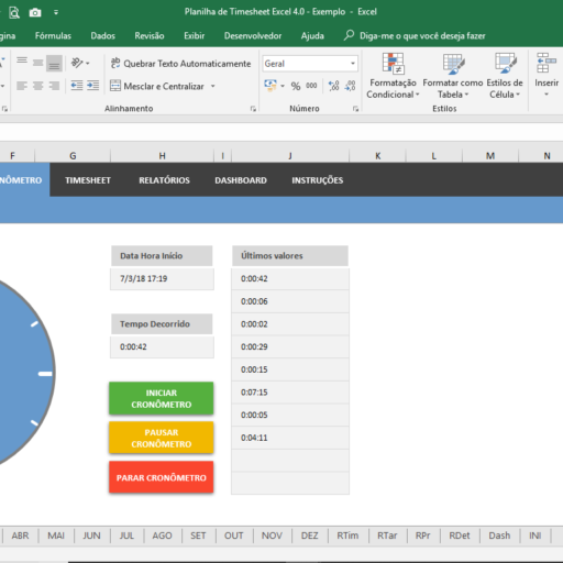 Planilha de Timesheet em Excel - Planilhas Prontas Planilha de Timesheet em Excel - Planilhas Prontas