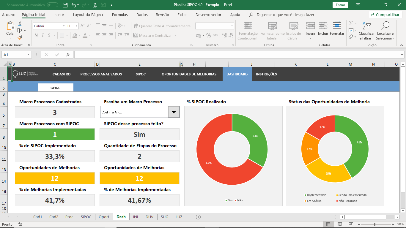 Modelo Sipoc Excel : Free Editable SIPOC Diagram Templates – FIILB